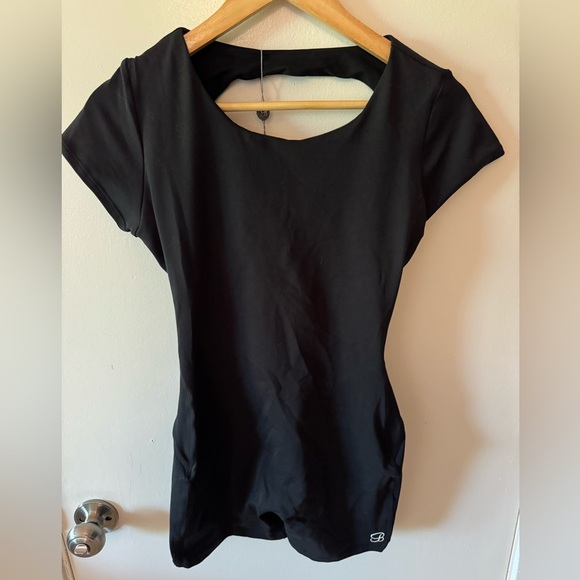 Bombshell Sportswear | Tops | Nwt Bombshell Sportswear Open Back Tee ...